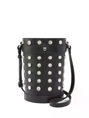 Pinko Studded Bucket Bags