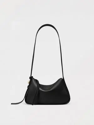Tory Burch Romy Small Leather Crossbody Bag - Black