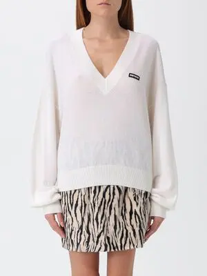 ROTATE BY BIRGER CHRISTENSEN Pullover Sweater - White