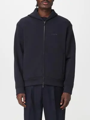 Emporio Armani Full Zip Hoodie - Blue