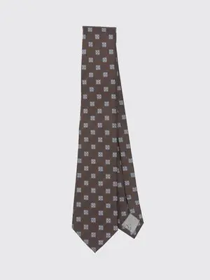 Emporio Armani Patterned Neck Tie - Brown