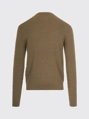 Emporio Armani Textured Crew Neck Pullover