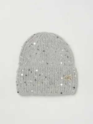 Liu Jo Sequin Beanie - Grey