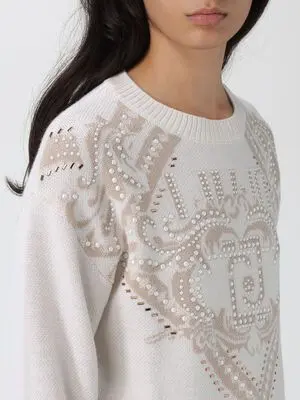 Liu Jo Pullover Sweater - White