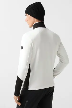 Bogner Mid-layer Jacket - Off-white/black