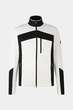Bogner Mid-layer Jacket - Off-white/black