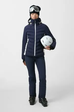 Bogner Janka Ski Jacket - Navy Blue/white