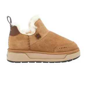 Amiri Shearling Puffer Boot - Brown