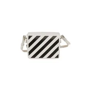 Off-White Diag Flap Bag - White