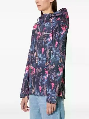 Columbia Floral Print Hooded Jacket