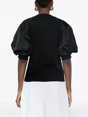 Sacai Cotton Jersey T-shirt - Black