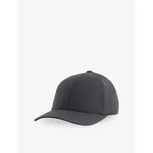 VARSITY HEADWEAR Legacy Structured Active Tech Woven Baseball Cap - Eco Black