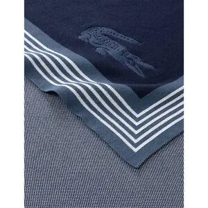 Lacoste L Frame Cotton Throw