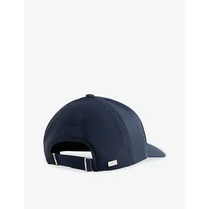VARSITY HEADWEAR Legacy Structured Active Tech Woven Baseball Cap - Eco Navy