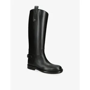 Burberry Cavalier Knee-high Leather Boots