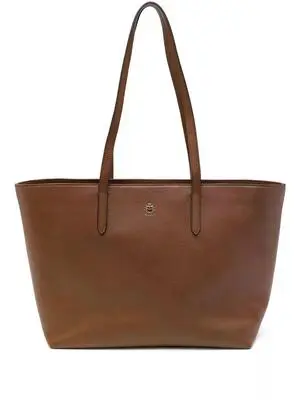 Bally Logo-stamp Leather Tote Bag