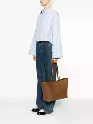 Bally Logo-stamp Leather Tote Bag