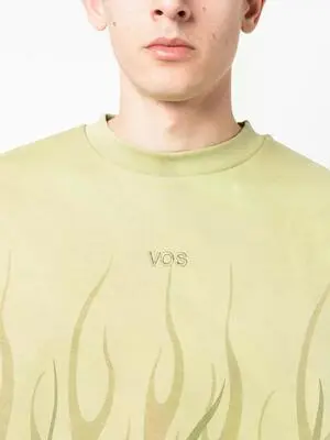 VISION OF SUPER Flame-printed Sweatshirt