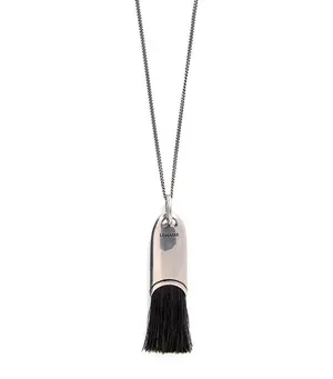 LEMAIRE Personal Brush Pendant Necklace - Silver