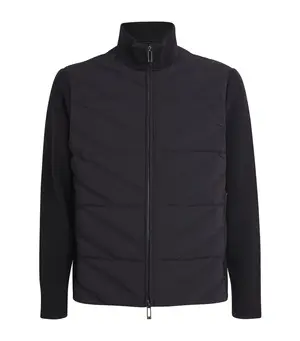 Emporio Armani Layered Outerwear For Men