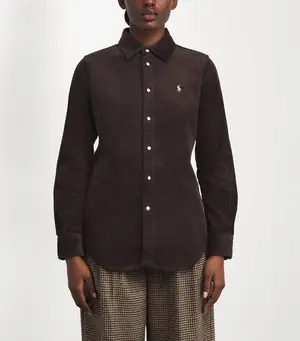 Polo Ralph Lauren Stretch-cotton Corduroy Slim Shirt