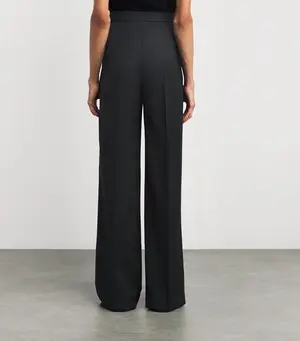 Max Mara Wool Straight-leg Trousers