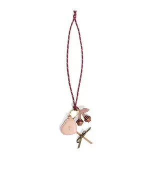Bonpoint Leather Jaya Necklace - Pink