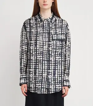 Max & Co. Silk Twill Printed Shirt