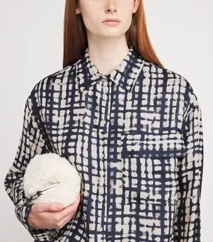 Max & Co. Silk Twill Printed Shirt