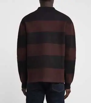 NN.07 Wool Stripe Rugby Polo Sweater