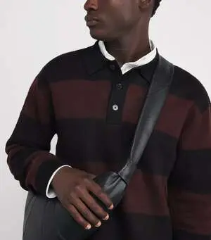 NN.07 Wool Stripe Rugby Polo Sweater