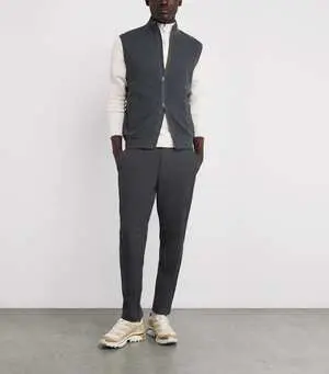 Rlx Ralph Lauren Coolmax Zip-up Sweater Vest