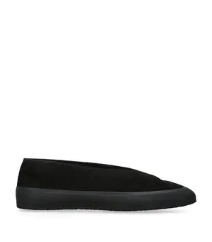 Le Monde Beryl Suede-shearling Apres Ski Flats