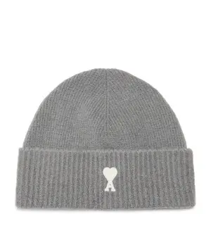 Ami Alpaca-blend Beanie - Grey