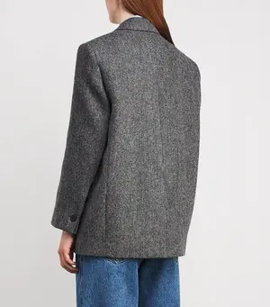Max Mara Virgin Wool Tweed Blazer