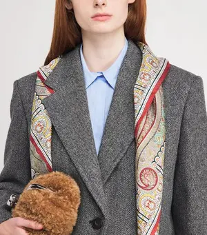 Max Mara Virgin Wool Tweed Blazer