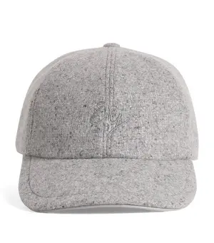 Eleventy Cashmere-silk Baseball Cap