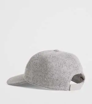 Eleventy Cashmere-silk Baseball Cap
