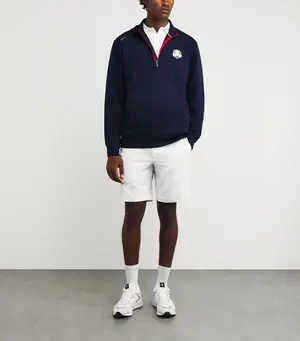 Rlx Ralph Lauren Ryder Cup Quarter-zip Sweater