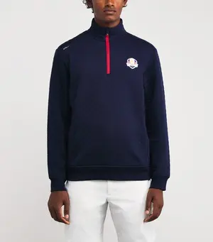 Rlx Ralph Lauren Ryder Cup Quarter-zip Sweater