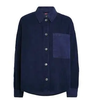 Women's Blue Corduroy Jackets