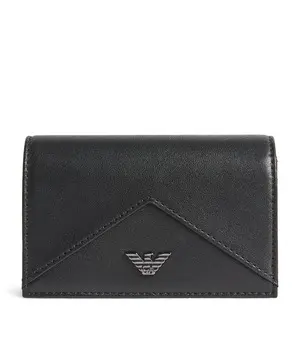 Emporio Armani Leather Bifold Cardholder