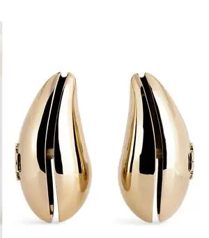 TORY BURCH Wave Clip-On Earrings