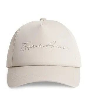 Emporio Armani Script Logo Baseball Cap - Grey