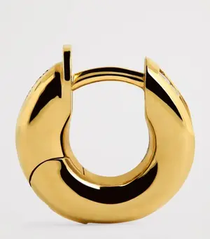 SPINELLI KILCOLLIN Single Yellow And Diamond Hoop Earring