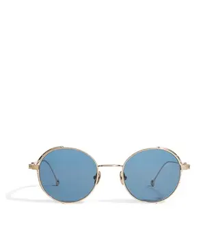 Matsuda M3152 Round Frame Sunglasses - Blue