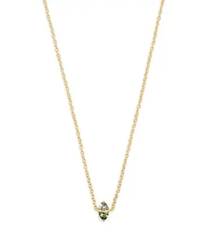 EMILY P. WHEELER Tilly Sapphire Necklace - Gold