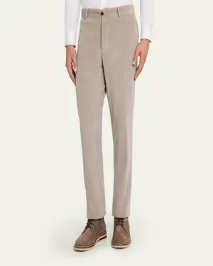 Massimo Alba Cotton Corduroy Trousers