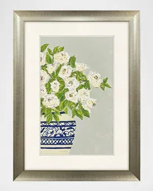 PARAGON DECORS Floral Balance Ii" Hand-embellished Giclee - Multi