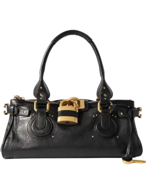 Chloé Paddington Leather Tote - Black